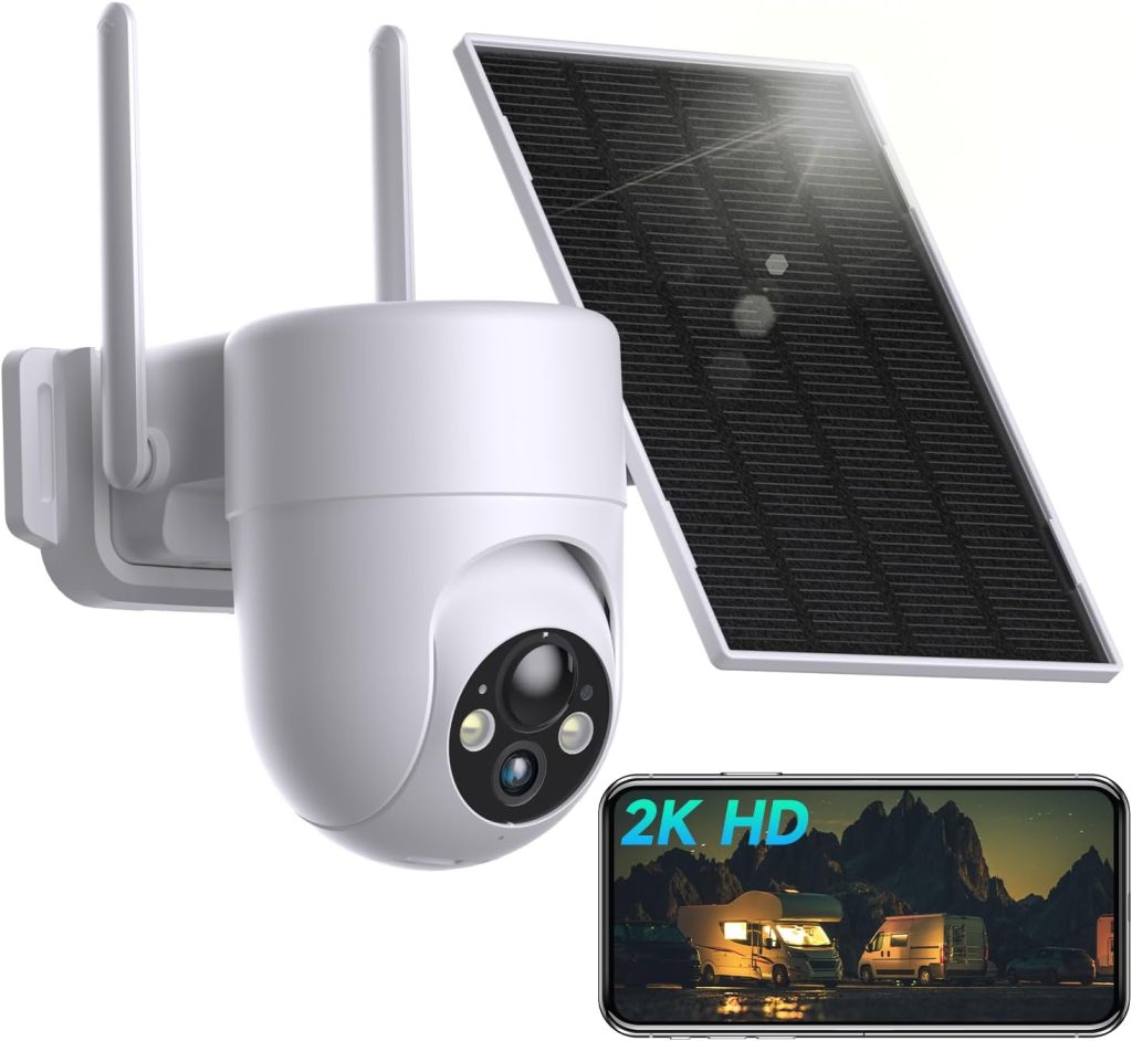 LIWAN Solar Security Camera - redtagricky.com